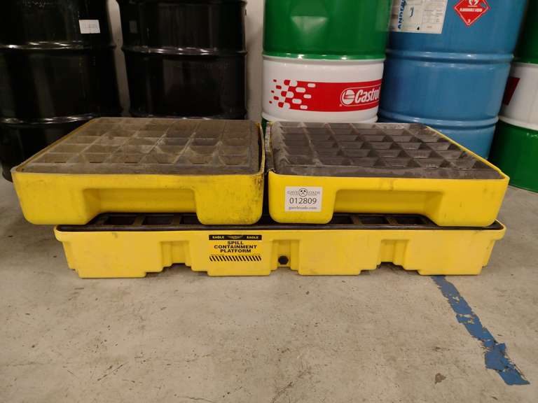 Spill Containment Platforms & (1) Ramp - Gavel Roads Online Auctions