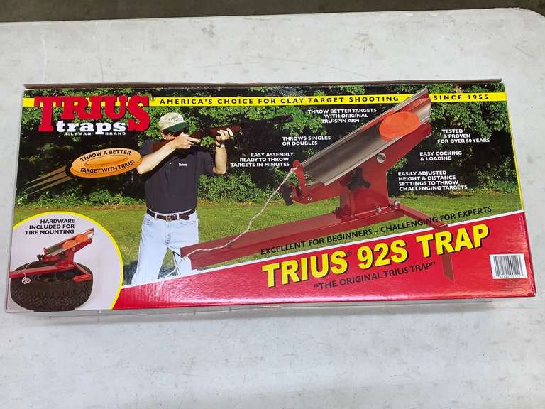 Trius 92S Trap Clay Target Thrower - Gavel Roads Online Auctions