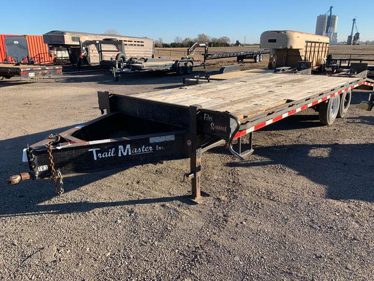 Trail Master Deck Over Utility Trailer - Gavel Roads Online Auctions