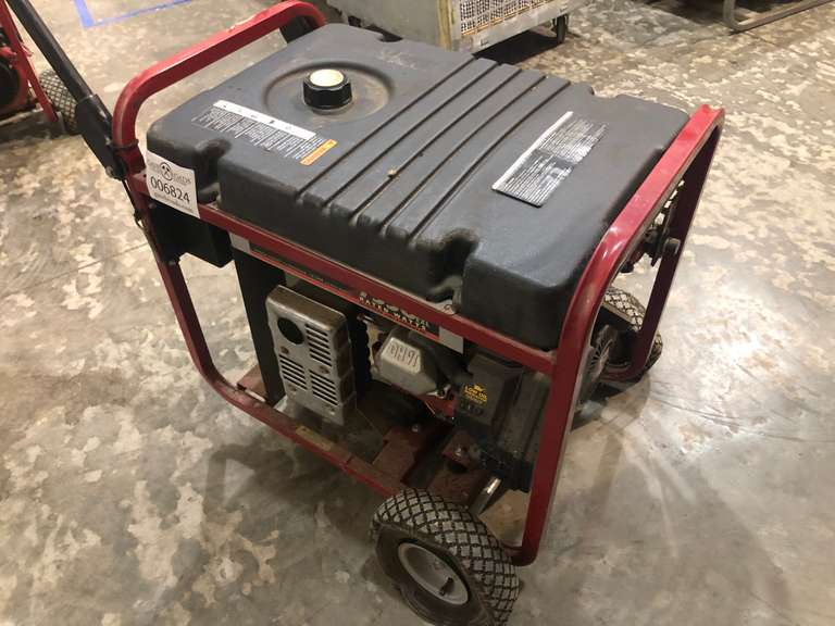 Generac 7550 EXL Generator - Gavel Roads Online Auctions