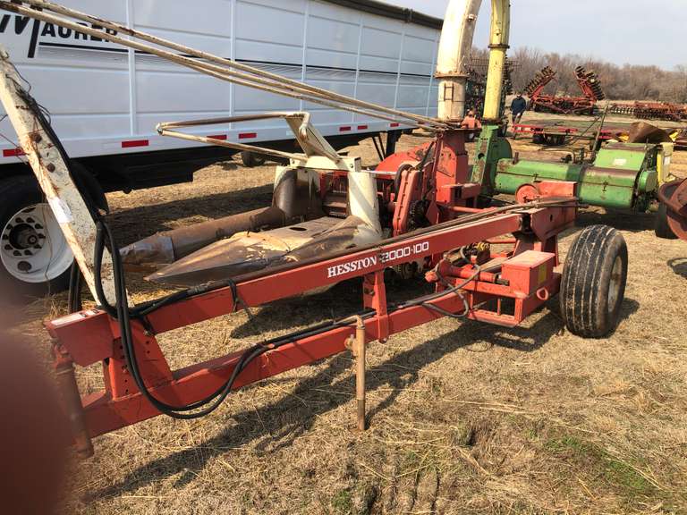 Hesston 2000/100 2 Row Forage Harvester/Chopper - Gavel Roads Online ...