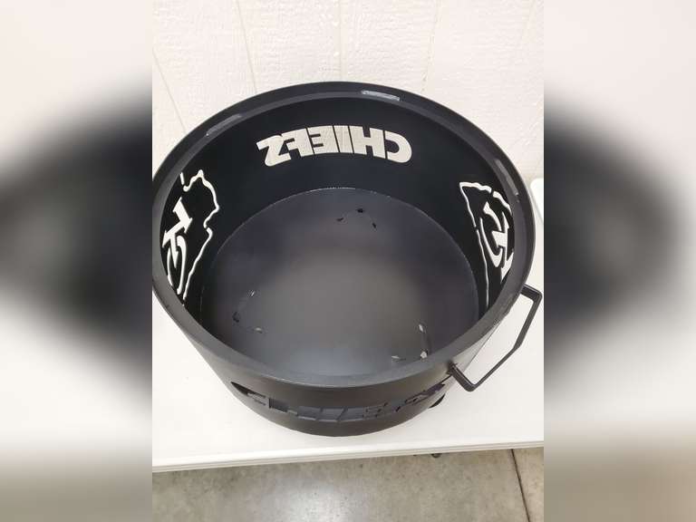 Kansas City Chiefs Fire Pit - Gavel Roads Online Auctions