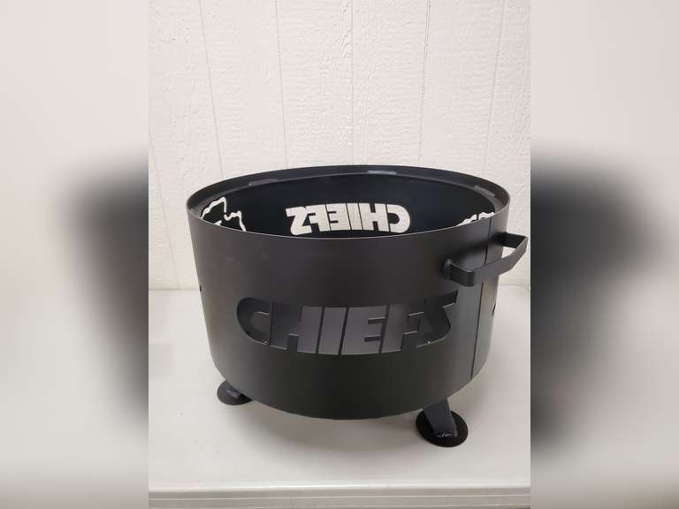 Kansas City Chiefs Fire Pit - Gavel Roads Online Auctions