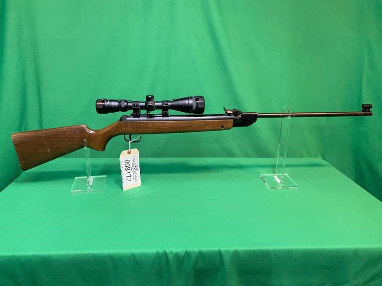 RWS 4.5/.177 Air Rifle w/ Nikko Stirling 3-9x40 AO Scope - Gavel Roads ...