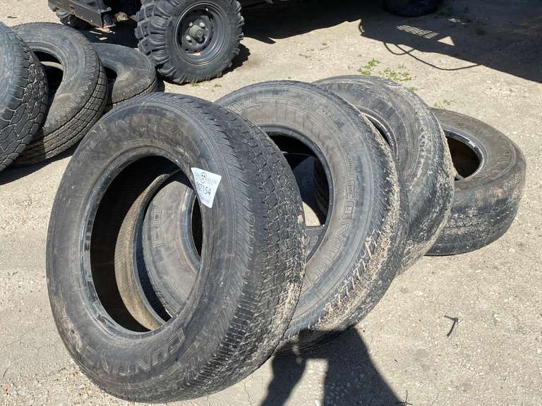 (4) Continental Used LT 275/65 R18 Tires - Gavel Roads Online Auctions