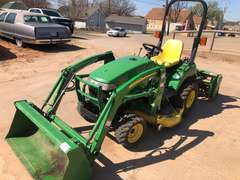 John Deere 2305 Tractor w/ 200CX Loader & RT1140 Rototiller - Gavel ...