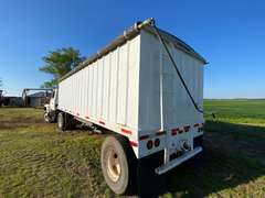 24' Semi Belly Dump Single Axle Trailer - Gavel Roads Online Auctions
