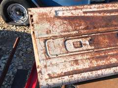 Antique Ford Tailgate - Gavel Roads Online Auctions