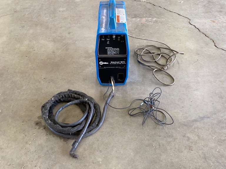 Miller Spectrum 187D DC Plasma Cutting System - Gavel Roads Online Auctions