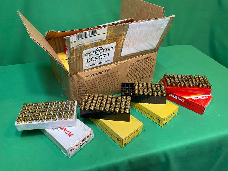 .45 ACP Ammo (710 Rounds) - Gavel Roads Online Auctions