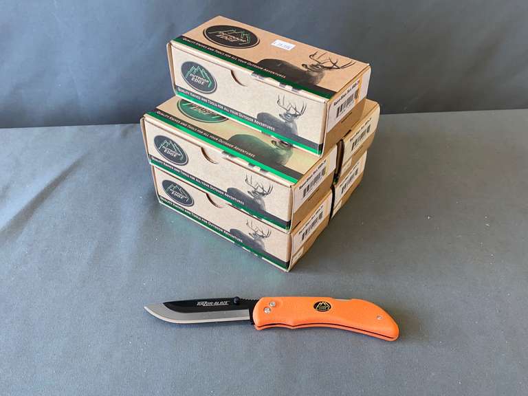 (5) Outdoor Edge Razor-Blaze Boxes (NIB) - Gavel Roads Online Auctions