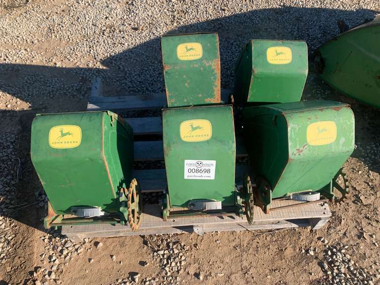 (5) John Deere Seed Corn Planter Hopper Boxes - Gavel Roads Online Auctions