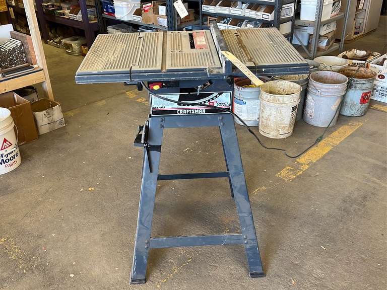 Craftsman 8" Direct Drive Table Saw - Gavel Roads Online Auctions