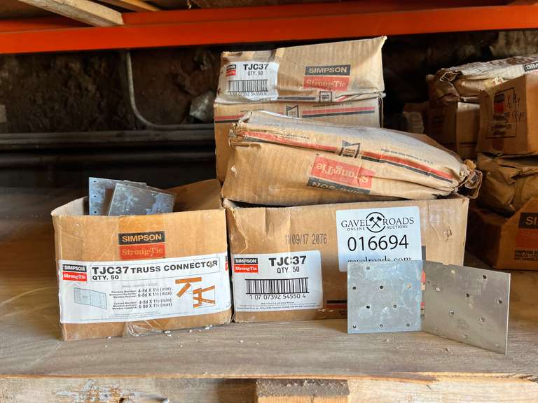 Simpson Building Jack Truss Connector - Gavel Roads Online Auctions