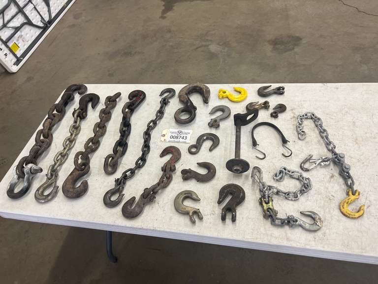 Misc. Short Chains, Chain Hooks, & Chain Connectors - Gavel Roads ...