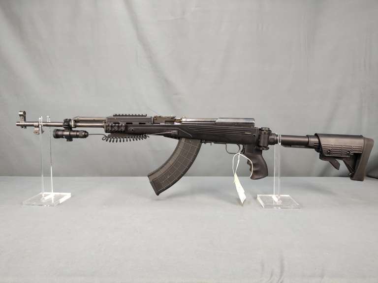 SKS 7.62 x 39 Bolt Action Rifle, (1) Magazine & NcStar Laser Sight ...