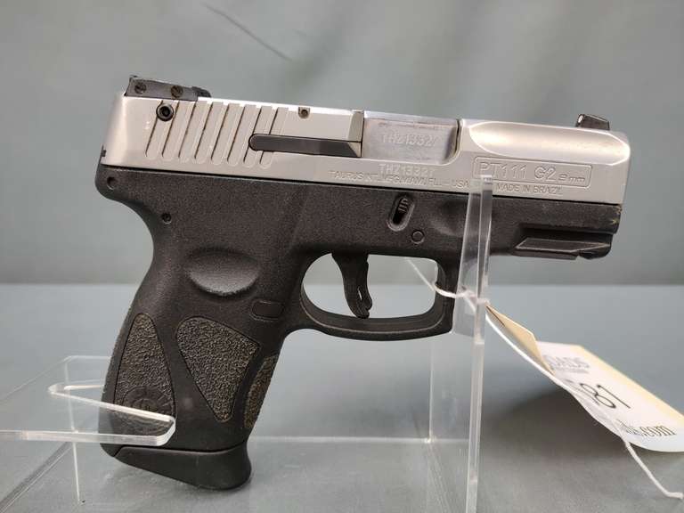 Taurus Millennium G2 Model PT111 9mm Pistol & (1) Magazine - Gavel ...