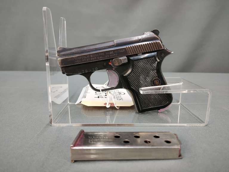 Armi Tanfoglio Giuseppe .25 Italian Pocket Pistol & (1) Magazine ...