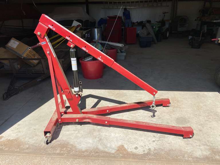 Arcan Carolina HX 14 4000lb Hydraulic Engine Hoist/Hydraulic Lift ...