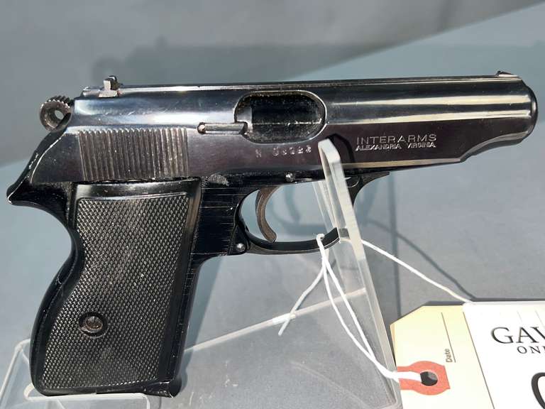 Interarms PPH 9mm Kurz 380 ACP Pistol & (1) Magazine - Gavel Roads ...