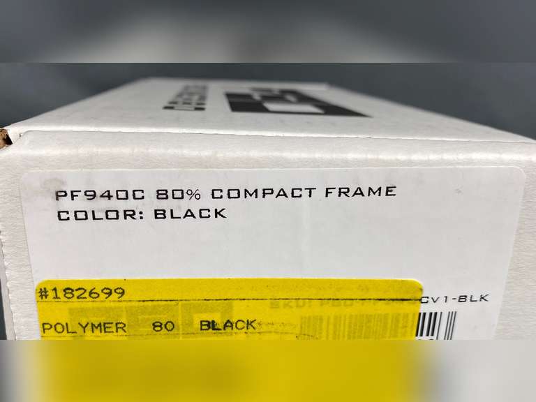 Polymer80 PF940C 80% Compact Pistol Frame Build Kit - Glock Compatible ...