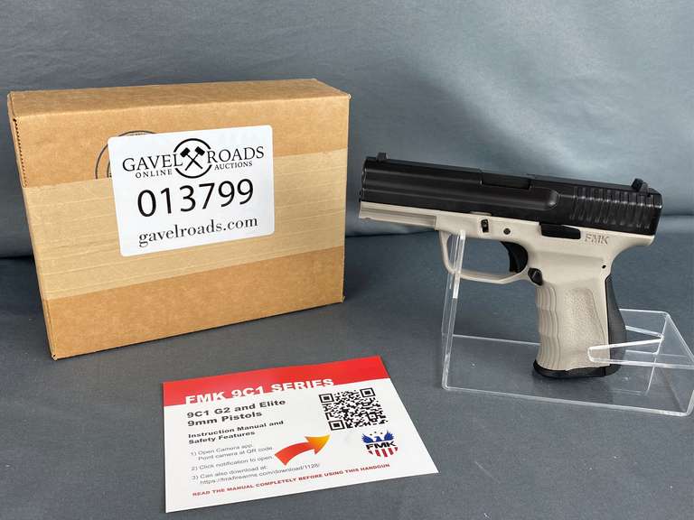 FMK Patriot II 9C1 9mm Pistol & (1) Magazine - Gavel Roads Online Auctions