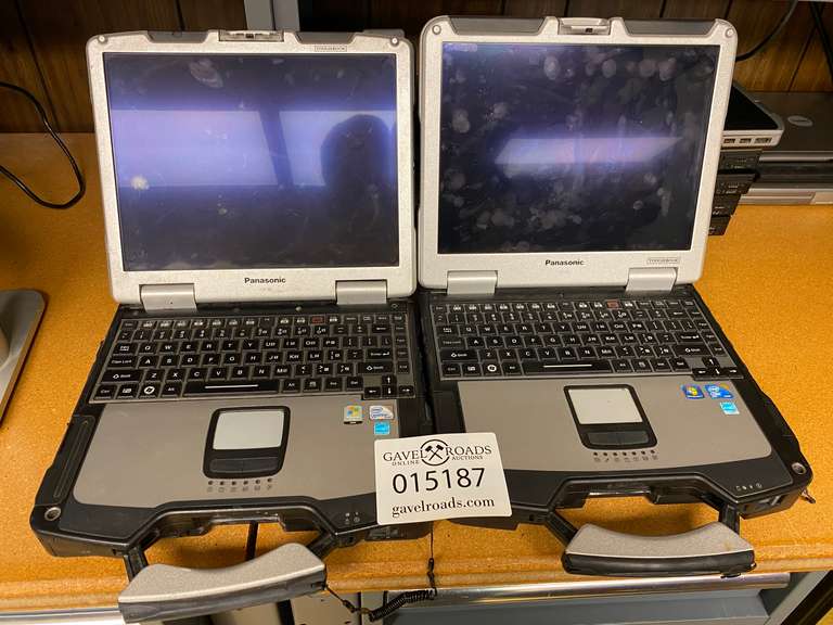 (12) Panasonic CF30 Laptop Computers & (1) Panasonic CF31 Laptop ...