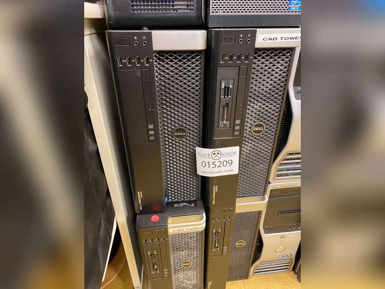 (4) Dell Precision T3610 Desktop PC Full Towers - Gavel Roads Online ...