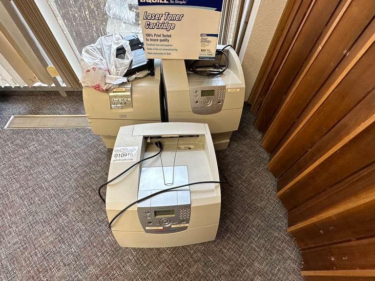 (3) IBM Infoprint Printers - Gavel Roads Online Auctions