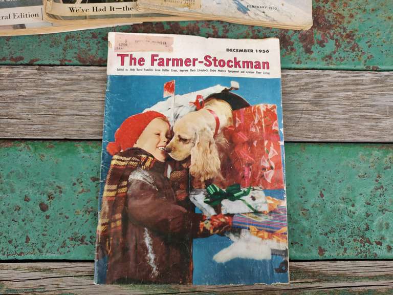 (3) Vintage Farm Journal Magazines & (1) Vintage Farmer-Stockman ...