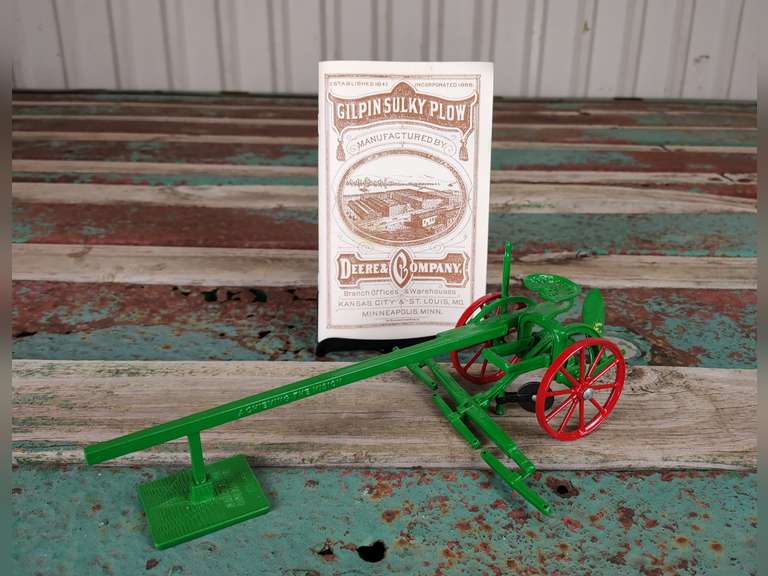 John Deere Gilpin Sulky Plow Including Booklet - Gavel Roads Online ...
