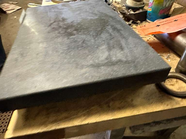 Precision Granite Table - Gavel Roads Online Auctions
