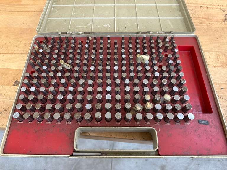 SPi Class ZZ Pin Gages Set in Case - Gavel Roads Online Auctions