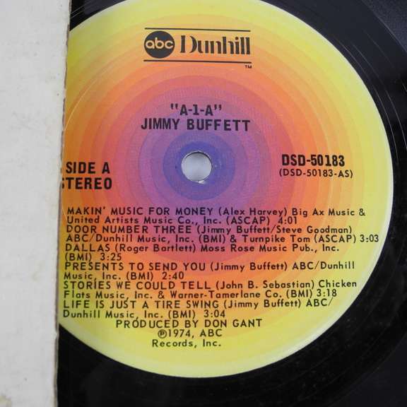 Jimmy Buffett - A1A - 1974 - GC5 Auctions