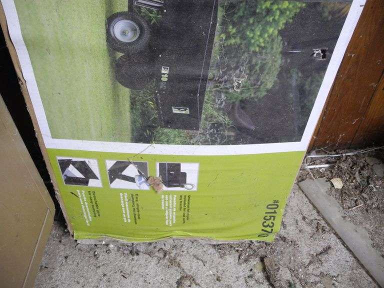 Precise Fit 10 Cu Foot Steel Utility Dump Cart in Box - GC5 Auctions