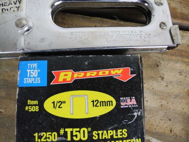 Arrow Model T-50M Stapler with Staples - GC5 Auctions