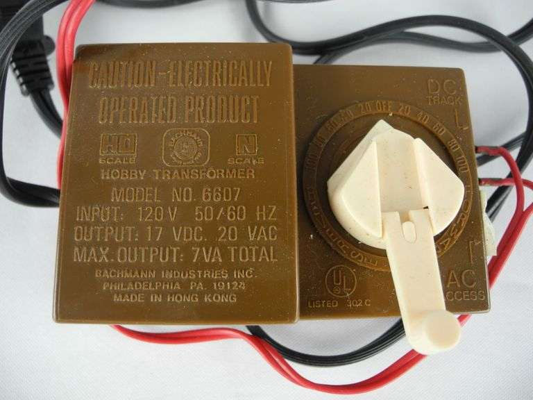 Bachman Model 6607 HO Gauge Hobby Transformer - GC5 Auctions