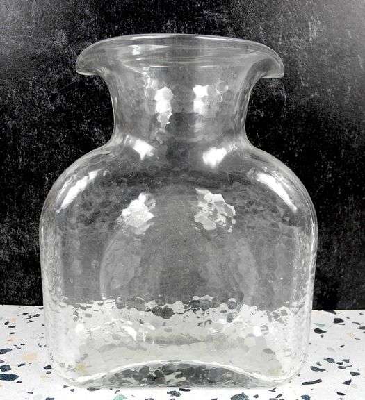 Clear Blenko Glass Vase - GC5 Auctions