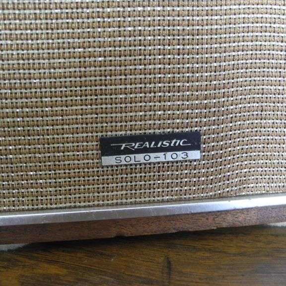 Vintage Realistic Solo-103 Speakers - GC5 Auctions
