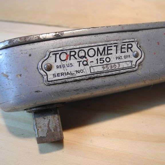 Vintage Snap-On Torqometer #TQ-150 - GC5 Auctions