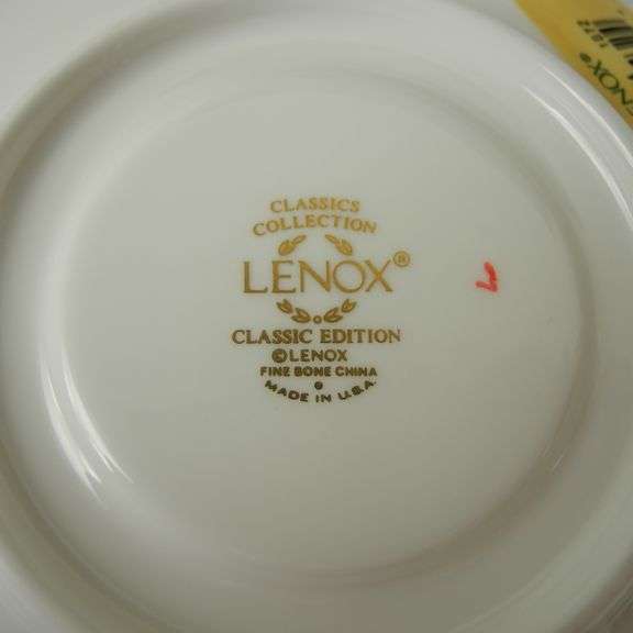 7 Lenox "Classic Edition" Cup & Saucer Sets - GC5 Auctions
