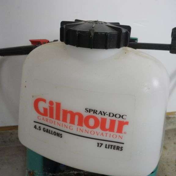 Gilmour 4.5 Gallon Backpack Sprayer - GC5 Auctions