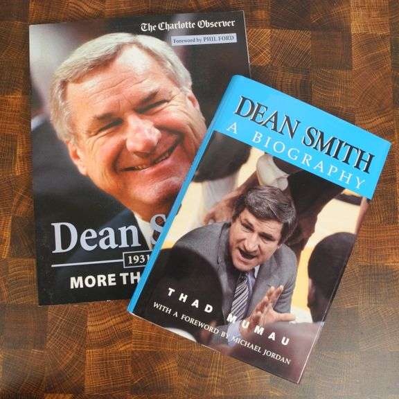 Autographed Dean Smith Biography and Commemorative Book - GC5 Auctions
