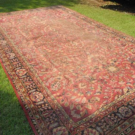 Large Antique Area Rug - GC5 Auctions