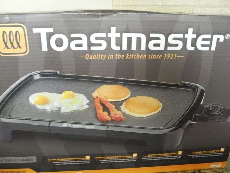 Toastmaster 10" x 16" Electric Griddle in Box - GC5 Auctions