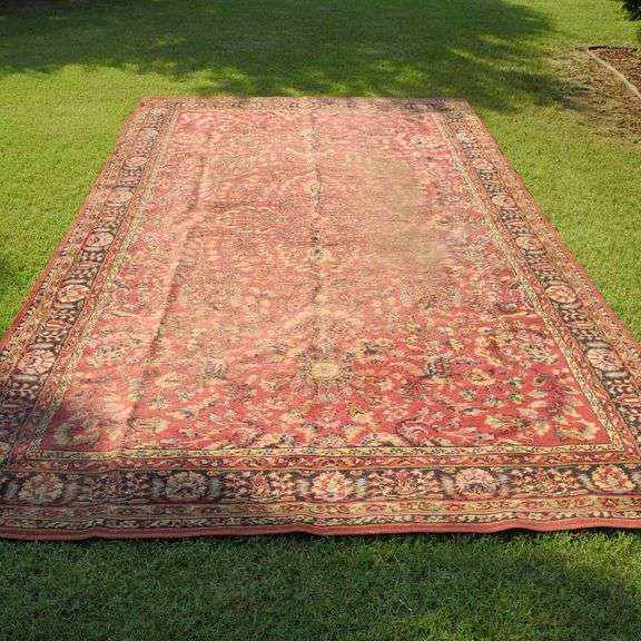Large Antique Area Rug - GC5 Auctions