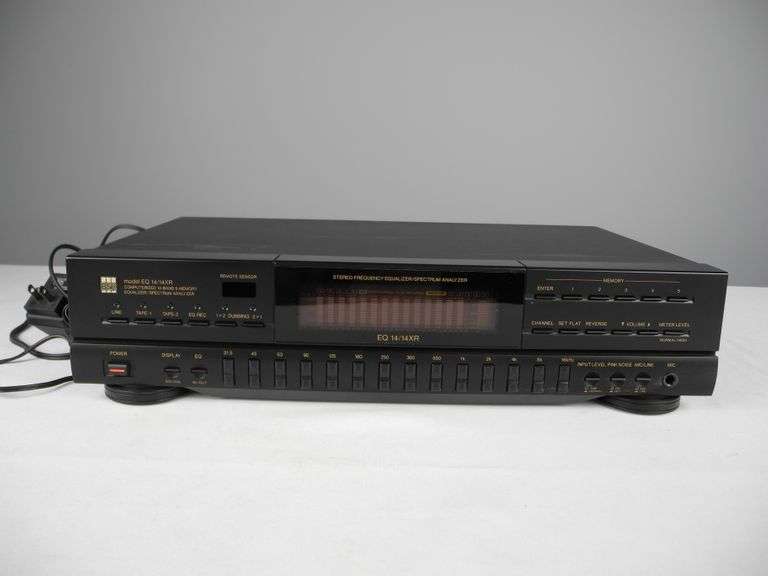 BSR Model EQ 14/14XR 14 Band Equalizer Spectrum Analyzer - GC5 Auctions