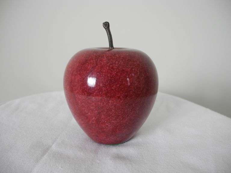 Vintage Marble Apple with Felted Bottom - GC5 Auctions