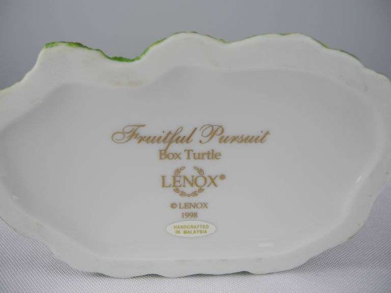 Lenox Box Turtle Porcelain Figure - GC5 Auctions