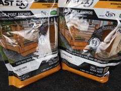 2 Bags of Fast 2K Deck Post Anchor Footing Compound - GC5 Auctions